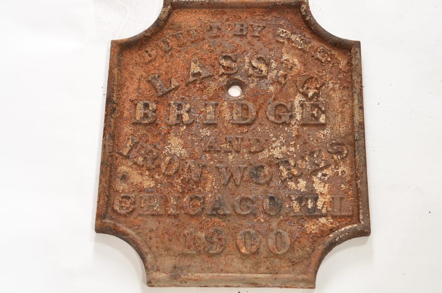 Lassig Bridge Plaque Chicago Illinois 16x20 at Gone Farmin' Spring ...
