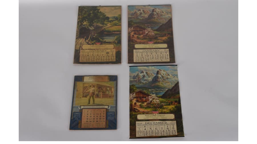 Calendars Lot Of 4 12 X 24 for Sale at Auction - Mecum Auctions