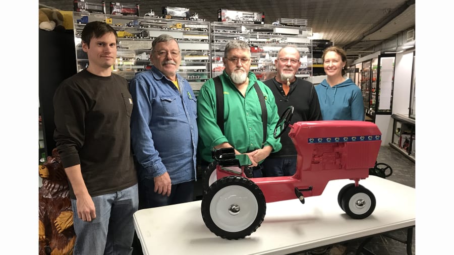 Pink Pedal Tractor For Curing Kids Cancer at Davenport 2019 as F82 ...