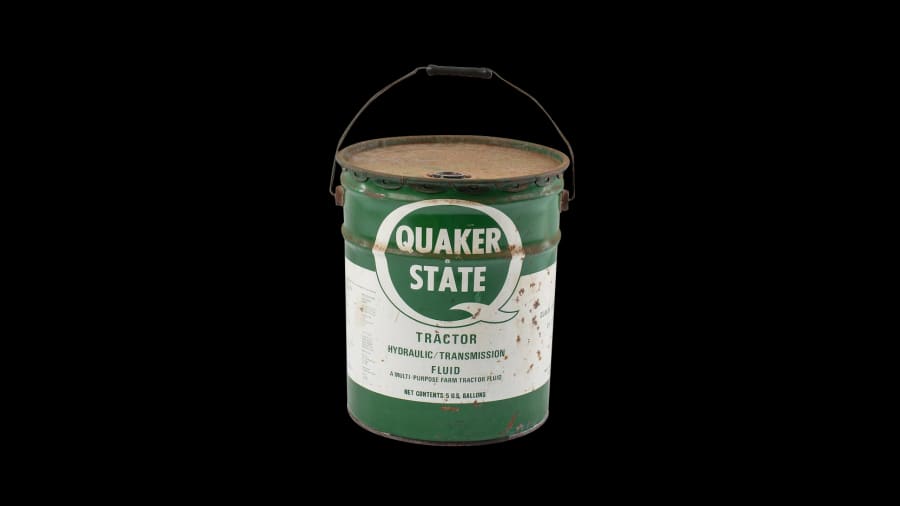 Quaker State 5 Gallon Can 18x12 at Davenport 2019 as M114 - Mecum Auctions