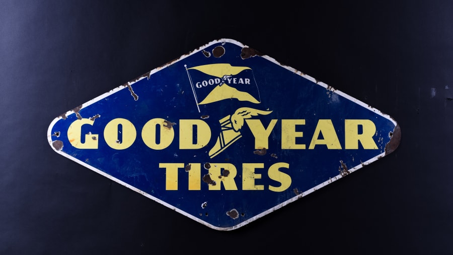 Goodyear Tires Sign SSP for sale at Davenport 2019 as M295 - Mecum Auctions
