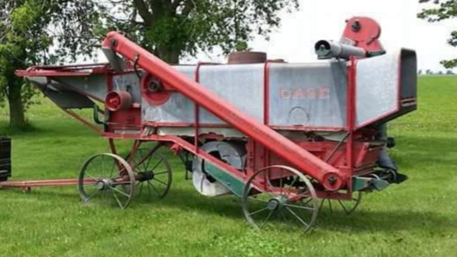 1928 J.i. Case Threshing Machine at Davenport 2020 asF175 - Mecum Auctions