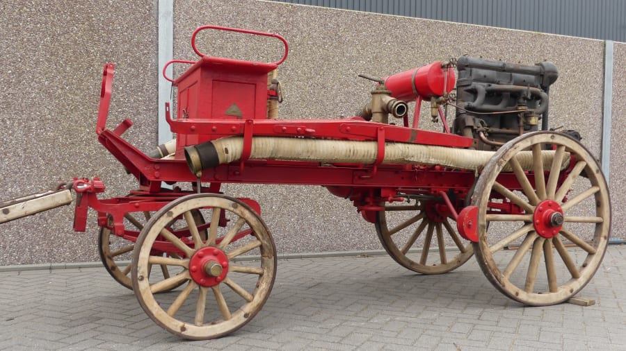 Penta Horse Driven Fire Trailer at Davenport 2020 as F178 - Mecum Auctions