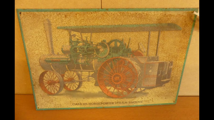 Case Tin Signs Lot Of 3 at Davenport 2020 as H239 - Mecum Auctions