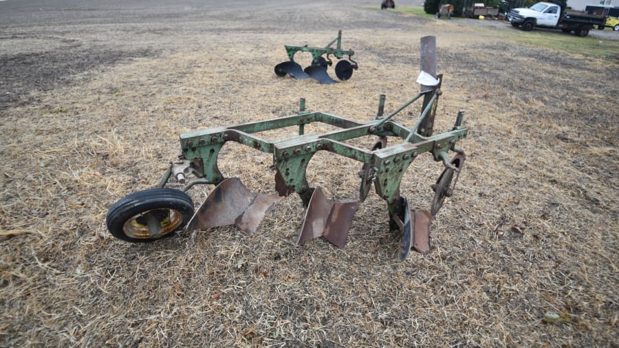 John Deere Three-Bottom Plow at Davenport 2020 as H298 - Mecum Auctions