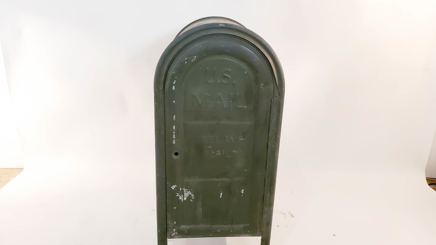 U.S. Mail Box Metal 25x55x28 at Davenport 2020 as T468 - Mecum Auctions