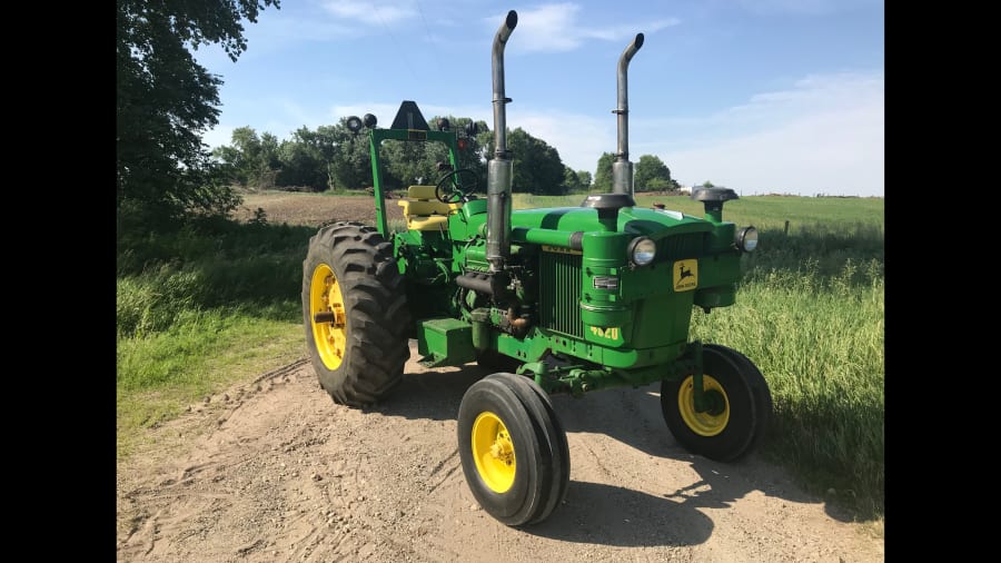 1965 John Deere 4020 Powershift Kinze Conversion at Davenport 2020 as ...