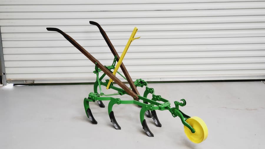 John Deere Four-Row Hand Plow at Gone Farmin' Spring Classic 2021 as ...