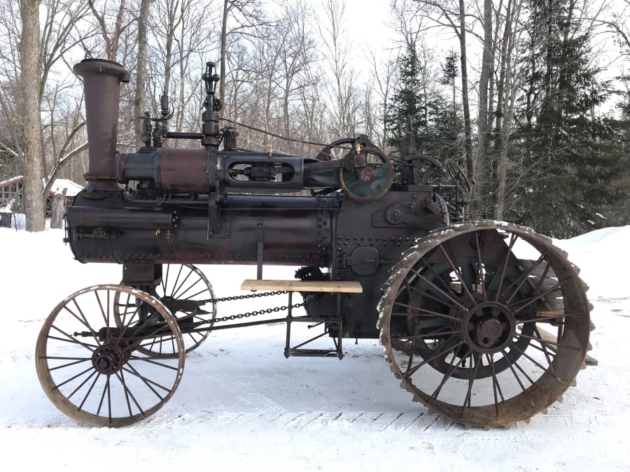 1898 Case 12HP Compound Traction Engine at Gone Farmin' Spring Classic ...