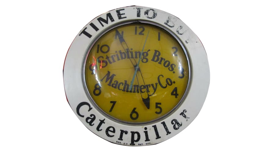 1940s Caterpillar Dealership Clock for Sale at Auction - Mecum Auctions