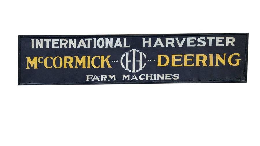 MCCORMICK Deering Single-Sided Smalt Sign for Sale at Auction - Mecum ...