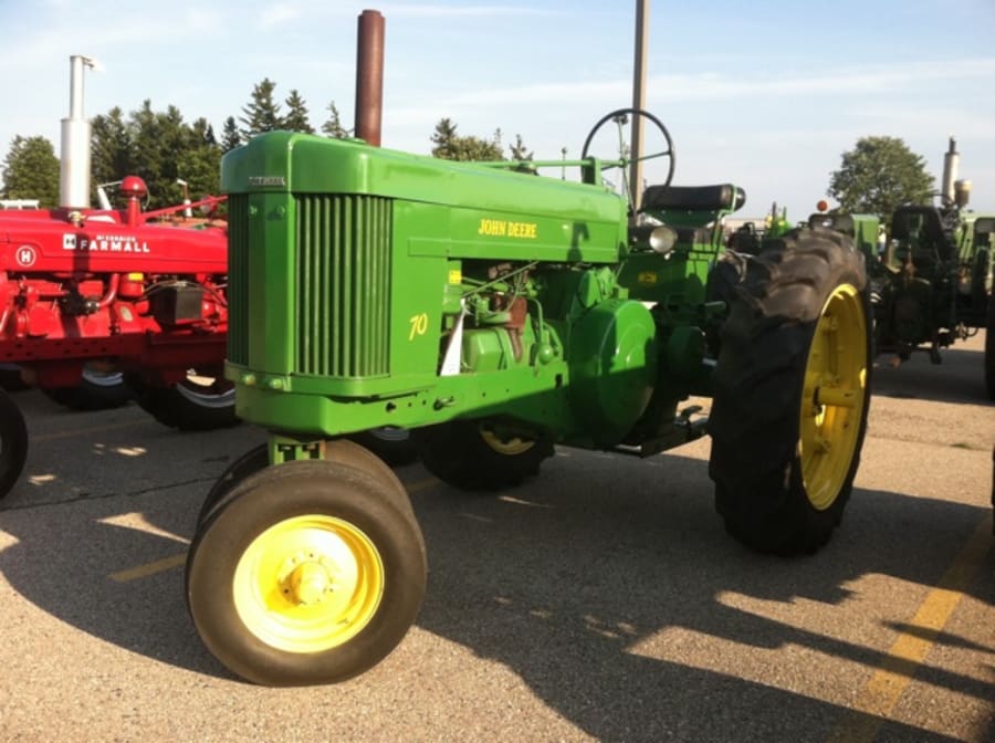 1955 John Deere 70 at Gone Farmin' Fall 2012 as F23 - Mecum Auctions