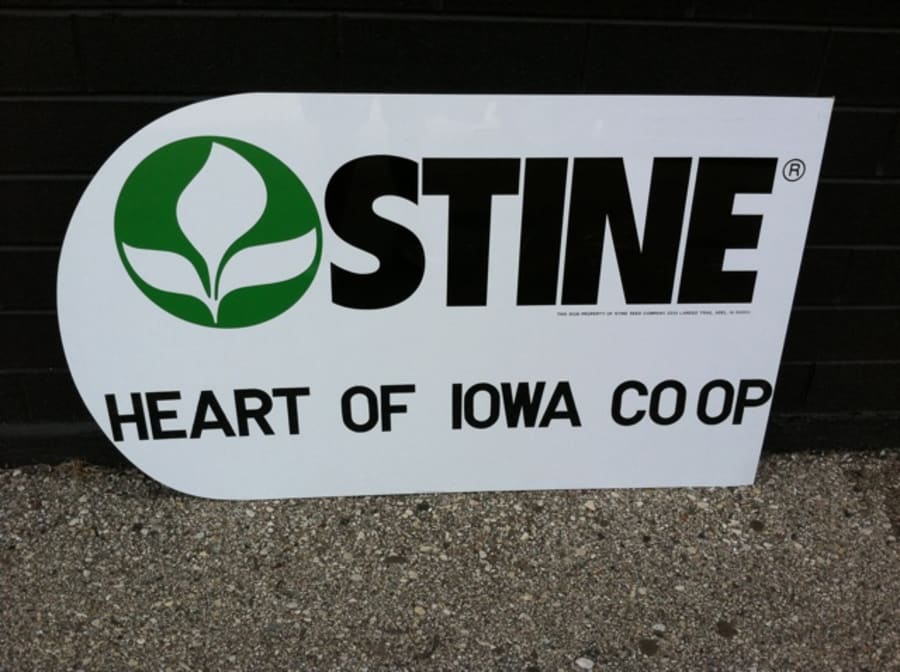 Stine Sign at Gone Farmin' Fall 2012 as J199 - Mecum Auctions