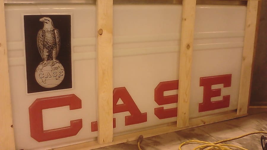Case Light Up Sign at Gone Farmin' Iowa 2012 as S333 - Mecum Auctions