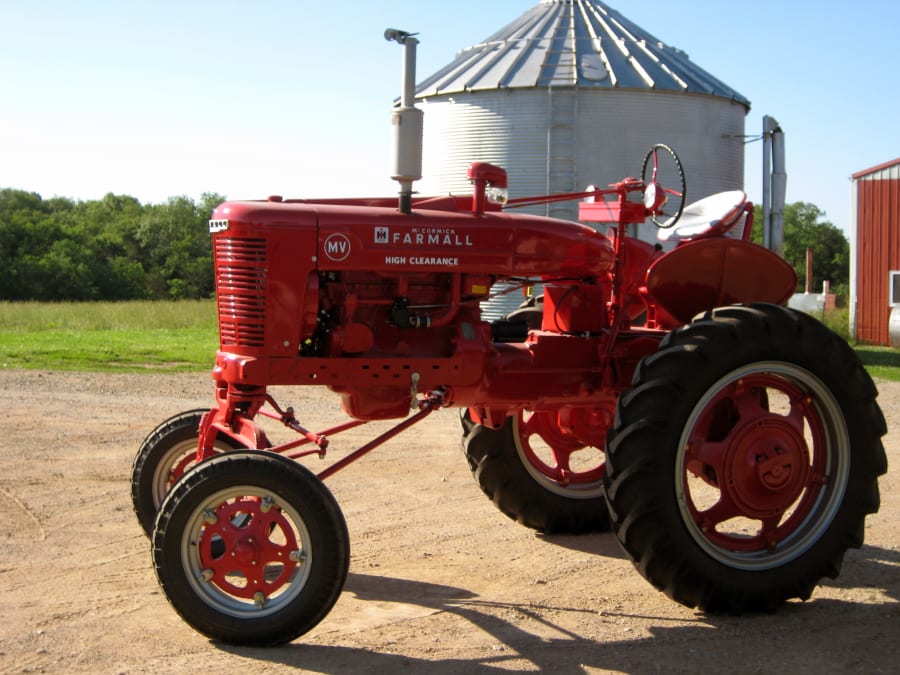 1947 Farmall MV High Crop at Gone Farmin' Iowa Spring 2013 as S88 ...
