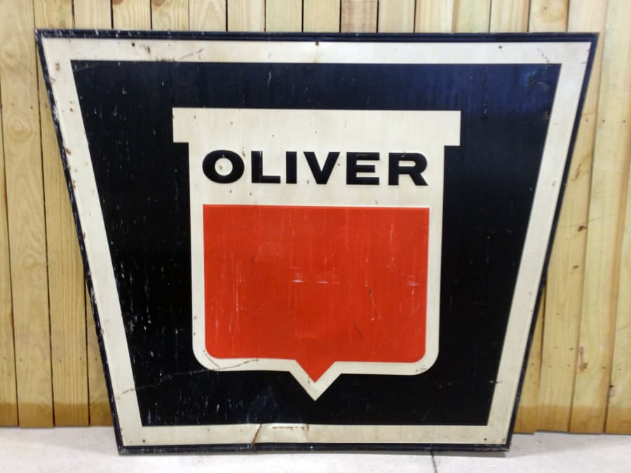 Oliver SST 46x57 1/2 Dealer Sign for Sale at Auction - Mecum Auctions