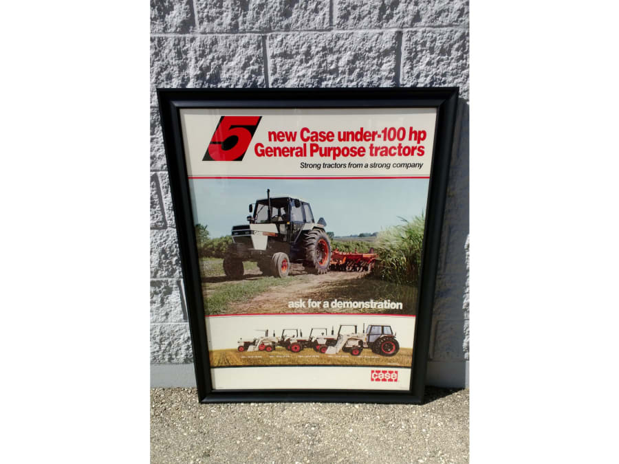 Case 5 New General Purpose Tractors Framed Poster 37x47.5 at Gone ...