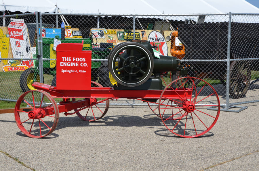 Foos Type K 6 HP at Gone Farmin' Walworth 2013 as T75 - Mecum Auctions