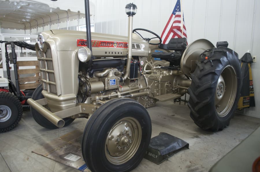1958 Ford 881 Gold Demo at Gone Farmin' Walworth 2013 as S48 - Mecum ...