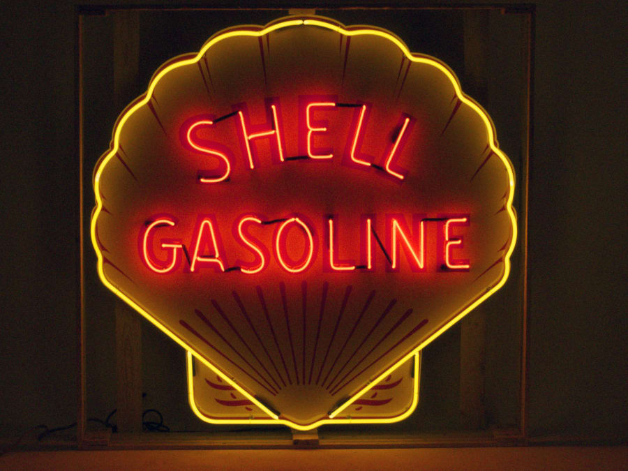 2000 Shell Neon SSTN 57x57 at Gone Farmin' Walworth 2013 as M302 ...