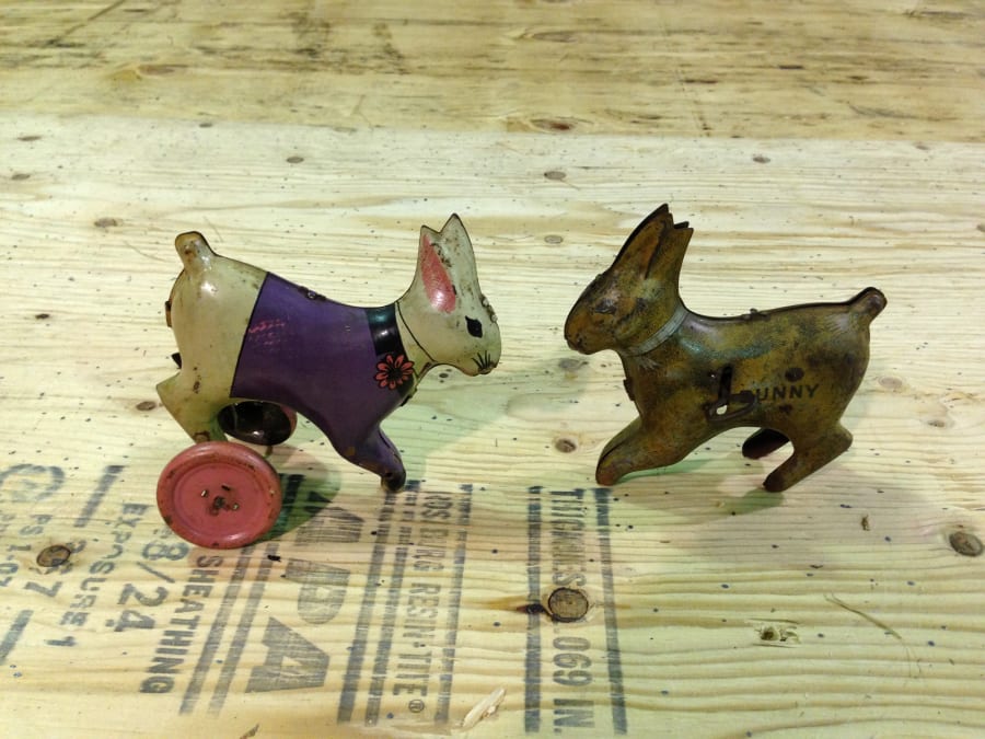 1900s Lindstrom Tool And Toy Company Toy Bunnies for sale at Gone ...