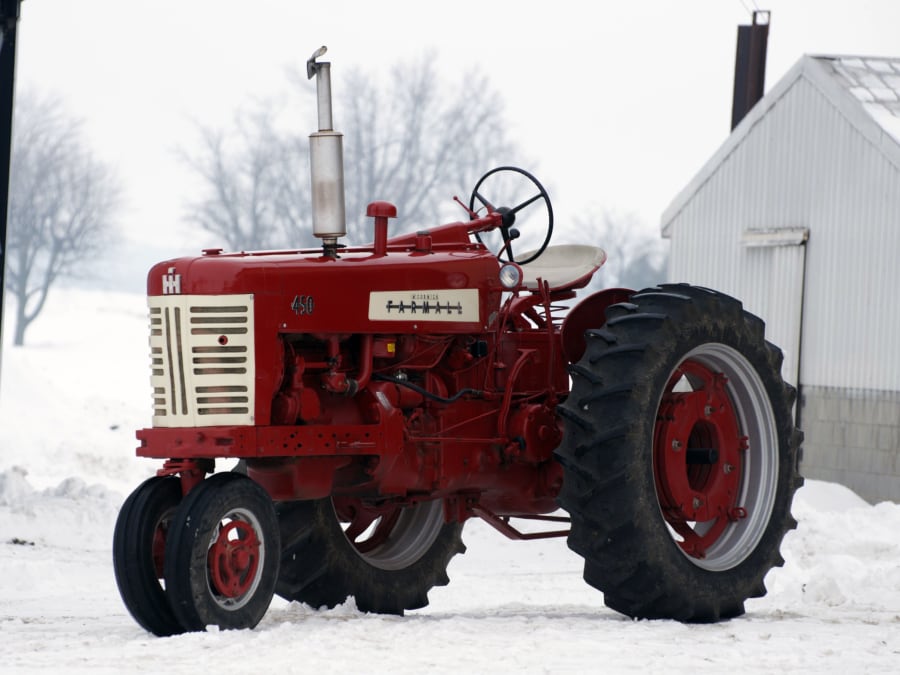 1957 Farmall 450 for sale at Gone Farmin' Tractor Spring Classic 2014 ...