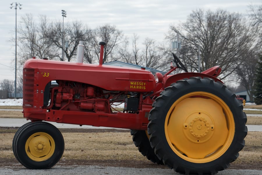 1955 Massey Harris 33 at Gone Farmin' Tractor Spring Classic 2014 as ...