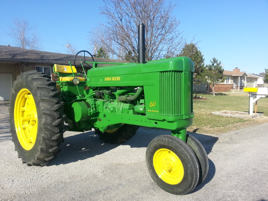 1950 John Deere 60 at Gone Farmin' Tractor Spring Classic 2014 as F23 ...