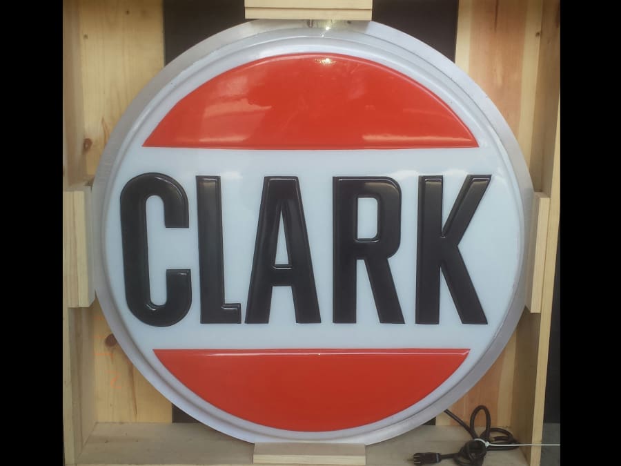 Clark Gasoline Light Up 36 Inch Round at Gone Farmin' Nashville 2014 as ...