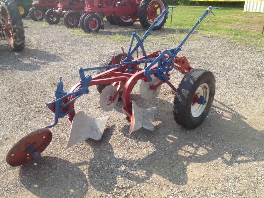 IH 2 Bottom Plow at Gone Farmin' Walworth 2014 as F108 - Mecum Auctions