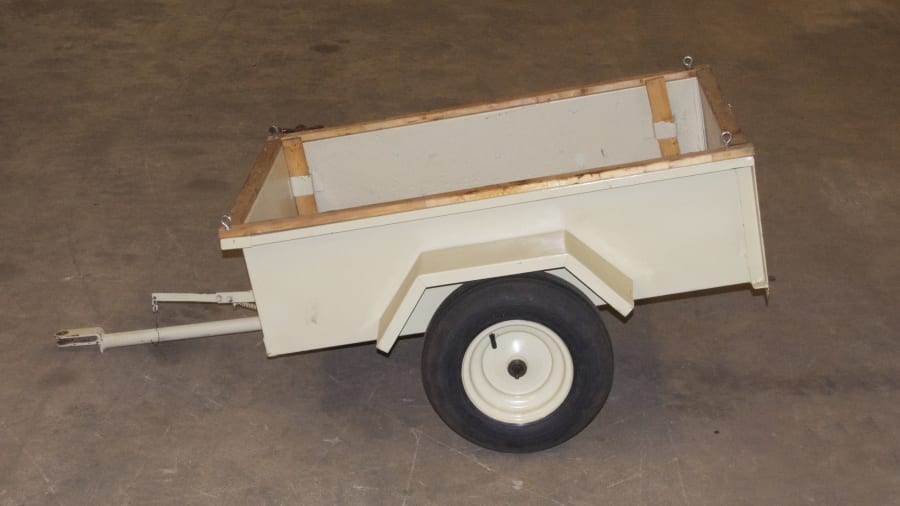 IH Garden Tractor Trailer Box Dump Trailer for Sale at Auction - Mecum ...