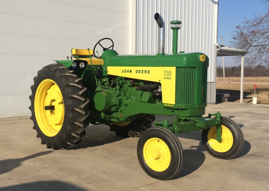 John Deere 730 Diesel at Gone Farmin' Spring Classic 2015 as F43 ...