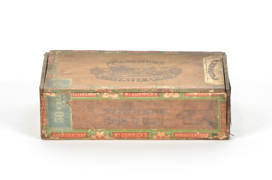 Mccormick's Cigar Box 9x2.5x5.5 at Gone Farmin' Spring Classic 2015 as ...