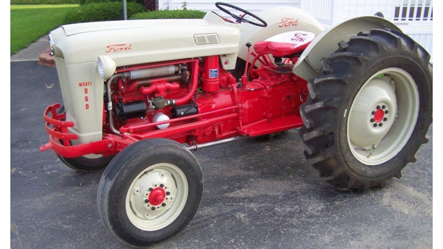 1955 Ford 860 at Gone Farmin' Iowa Premier 2015 as F72 - Mecum Auctions