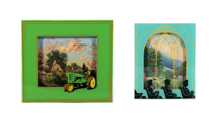 John Deere Shadow Box Lot Of 2 for Sale at Auction - Mecum Auctions