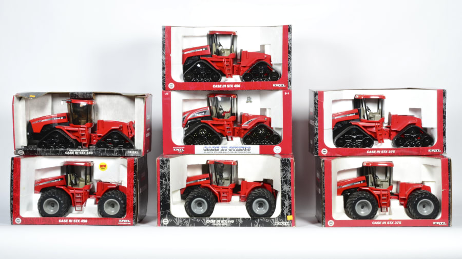 Lot Of 7 Case IH Scale Models New In Box at Gone Farmin' Iowa Premier ...