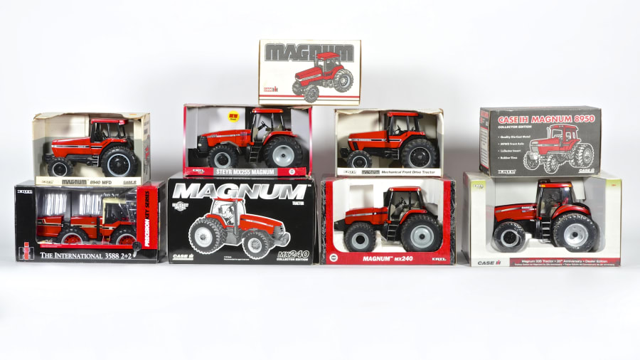 Lot Of 9 Case IH Magnum Scale New In Box at Gone Farmin' Iowa Premier ...