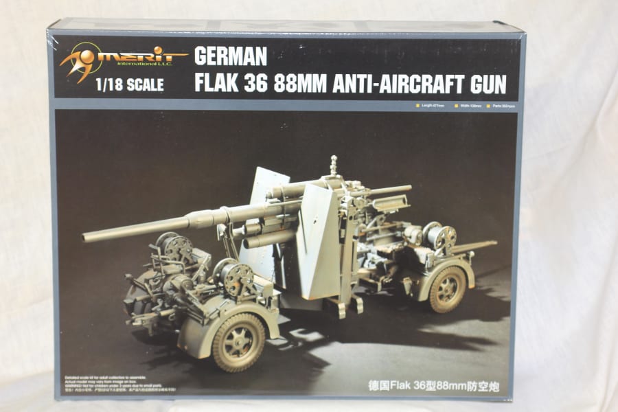 Merit German Flack 3688mm Anti-Aircraft Gun for Sale at Auction - Mecum ...