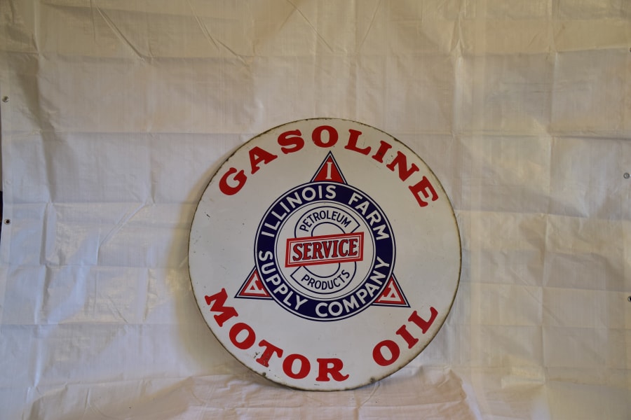 Illinois Farm Supply Sign DSP 42x42 at Shorewood 2016 as M65 - Mecum ...