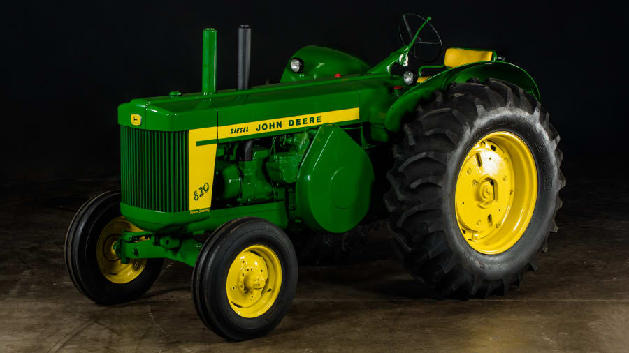 1958 John Deere 820 Diesel at Ron Drosselmeyer Collection 2017 as S48 ...