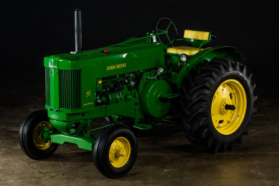 1955 John Deere 70 Standard Gasoline at Ron Drosselmeyer Collection ...