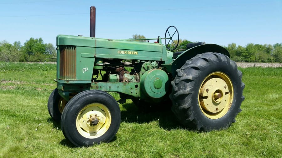 1955 John Deere 70 Standard All Fuel at Ron Drosselmeyer Collection ...