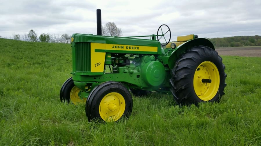 1957 John Deere 720 Standard Gasoline at Ron Drosselmeyer Collection ...