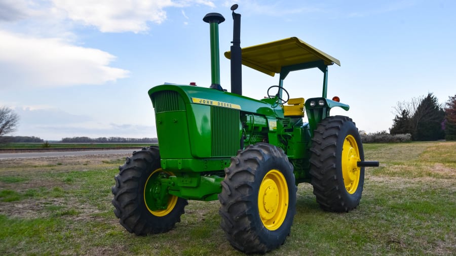 1972 John Deere 4620 Diesel FWA at The Abilene Machine Collection 2021 ...