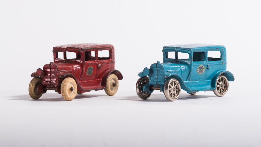 Cast Iron Cars Lot Of 2 at Davenport 2016 as T178 - Mecum Auctions