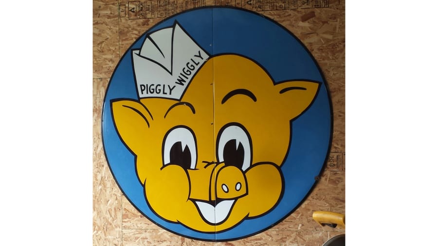 Piggly Wiggly Two-Piece Sign SSP 72 Inches Round at Gone Farmin' Iowa ...