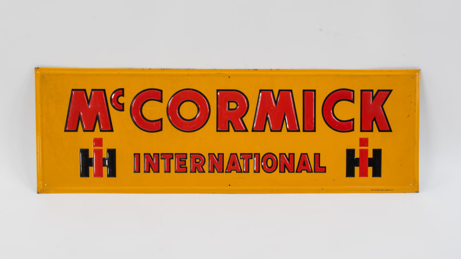 Mccormick Sign at Gone Farmin' Iowa Premier 2017 as M252 - Mecum Auctions