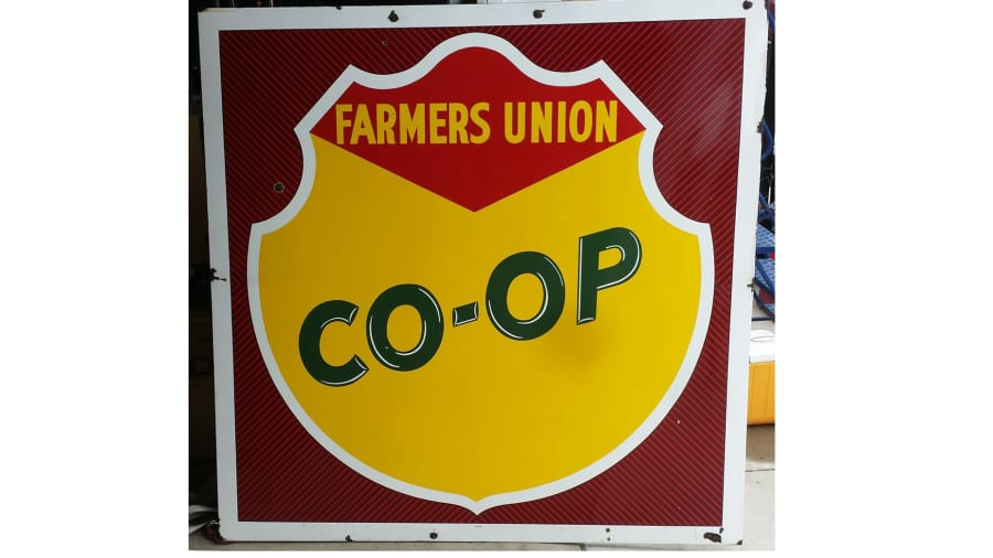 Co-Op Sign SSP 72x72 at Gone Farmin' Iowa Premier 2017 as M259 - Mecum ...