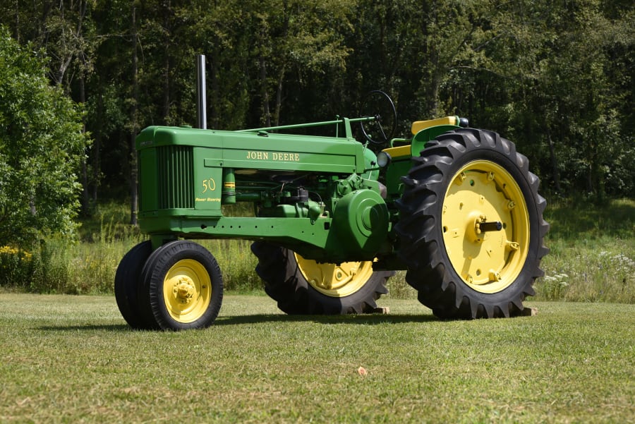 1955 John Deere 50 at Gone Farmin' Iowa Premier 2017 as T59 - Mecum ...