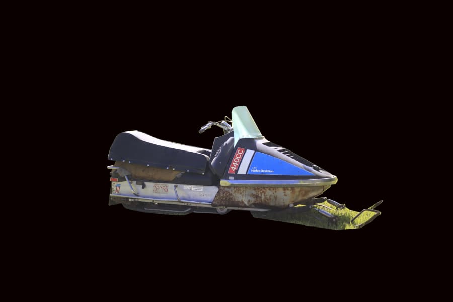 Harley-Davidson Snowmobile 440cc at Gone Farmin' Iowa Premier 2018 as ...